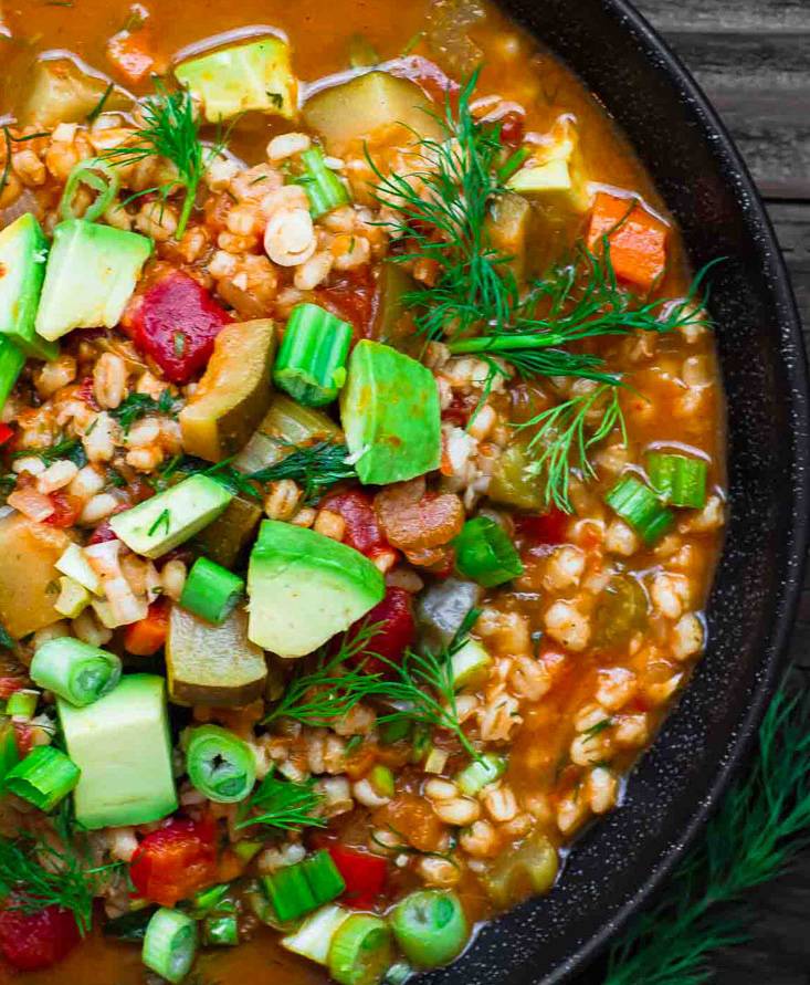 how to cook vegetable barley