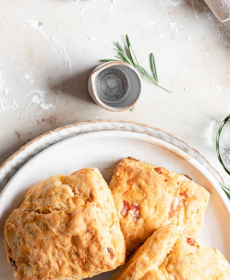 Tomato Biscuits | Jennifer Davis of Two Cups Flour | USA