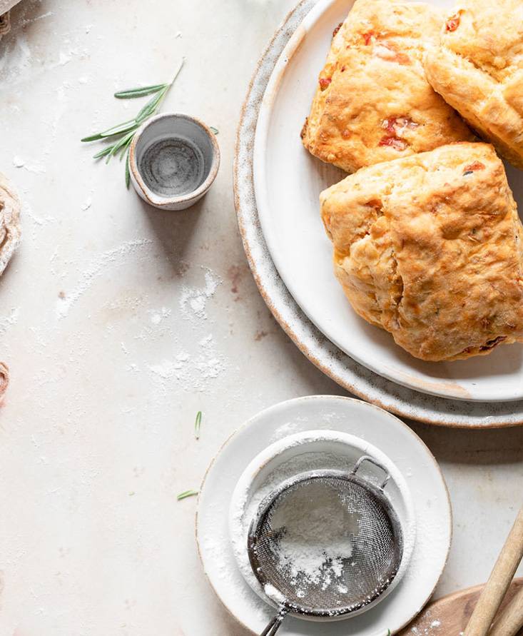 Tomato Biscuits | Jennifer Davis of Two Cups Flour | USA